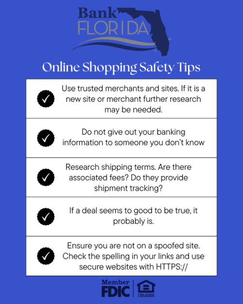 Online Shopping Safety | BankFlorida